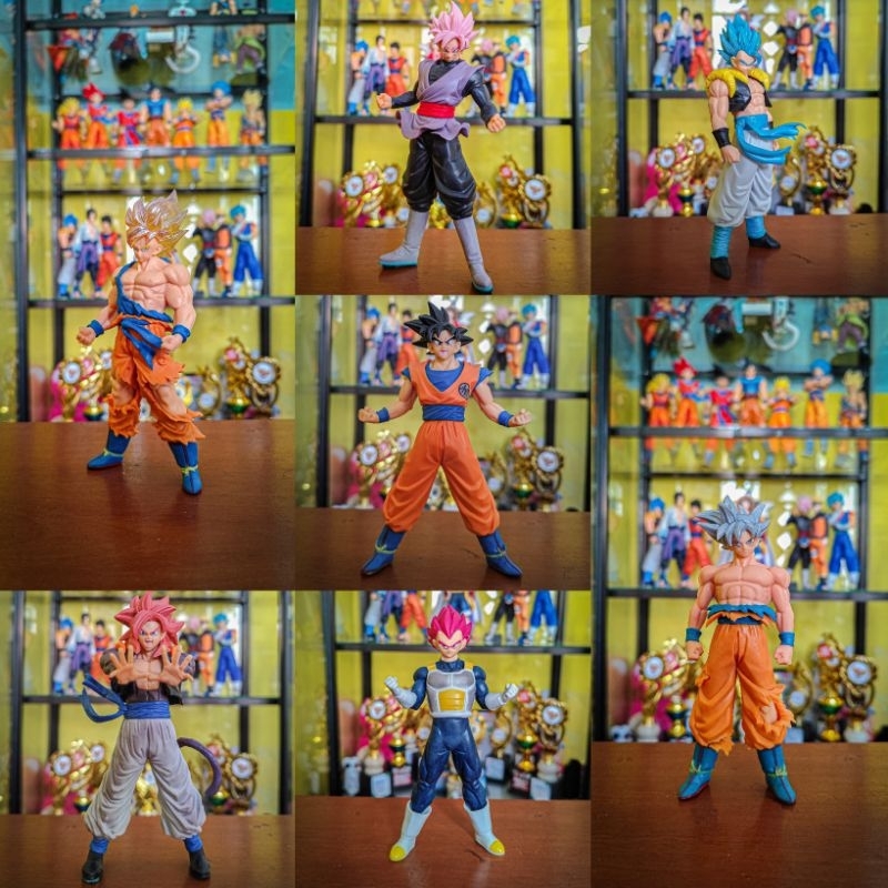 Jual Action Figure Dragon Ball Son Goku Base, Super Saiyan, SSJ, Ultra ...