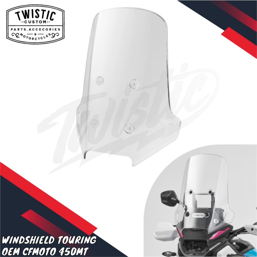 Jual Windshield Visor Flyscreen Wind Screen Shield Tall Touring OEM ...