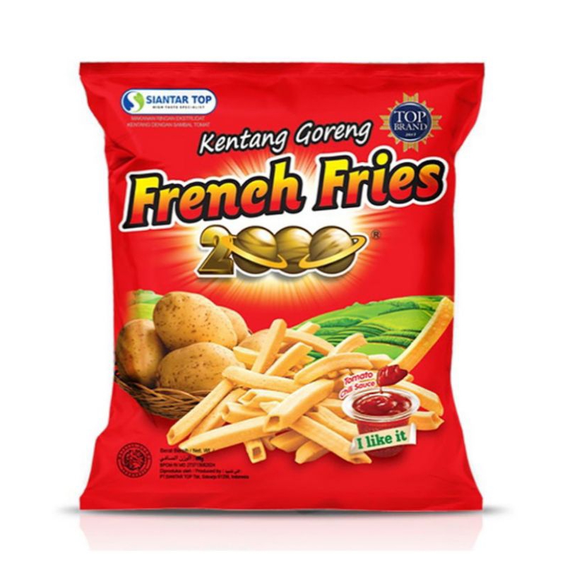 Jual French Fries 2000 Snack Kentang Goreng 24 g kecil | Shopee Indonesia