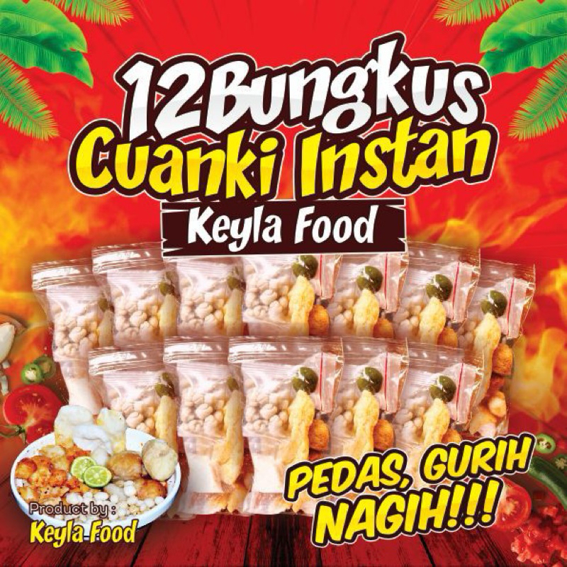Jual Cuanki instan 12 Bungkus | Shopee Indonesia