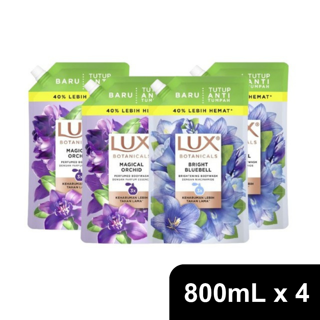 Jual [Bundle] Buy 2 Lux Magical Orchid 800ml & 2 Lux Bluebell 800ml | Shopee Indonesia
