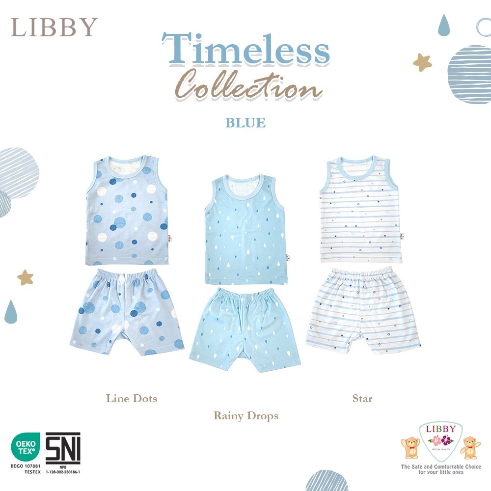 Jual NEW! LIBBY BABY STELAN KUTUNG MOTIF ISI 3STEL TIMELESS COLLECTION | PLAYTIME STORIES ...
