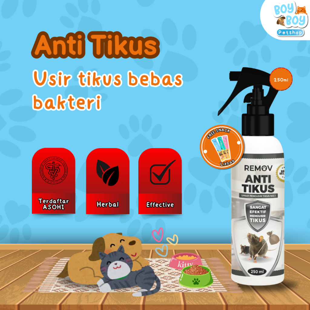 Jual Spray Anti Tikus Ampuh Mengusir Tikus Ramah Lingkungan Aroma ...