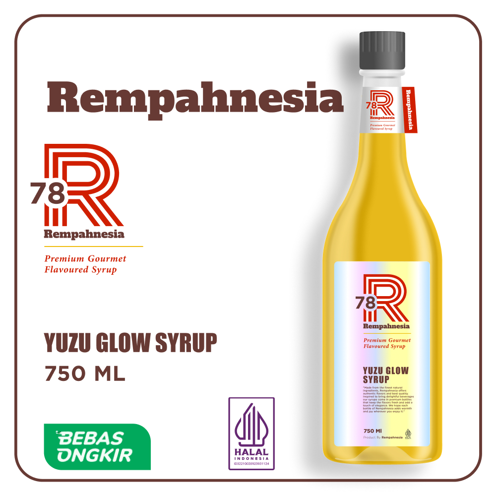 Jual Syrup Yuzu Glow / Sirup Rasa Yuzu Glow Premium 750ml / Rempahnesia ...