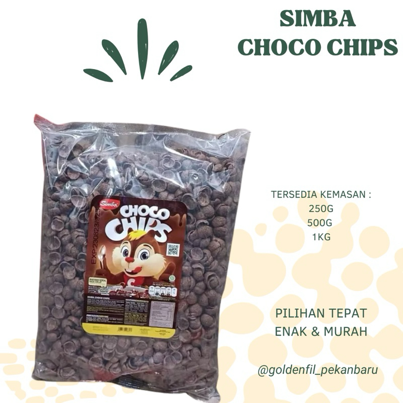 Jual simba choco chip 250g-1kg | Shopee Indonesia
