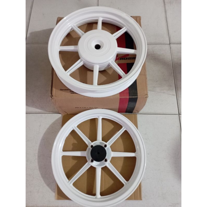 Jual Velg Vario 125 Palang 8 Putih comet veleg Vario 150 VRossi ...
