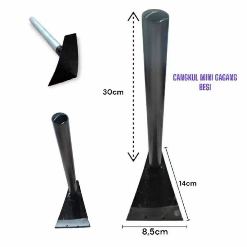 Jual Cangkul Pacul Mini Kecil Wangkil Double 2 Mata Cangkul Tanah Dan ...