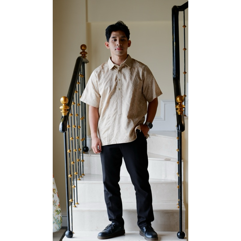 Jual Visane Papersilk Embroidery Koko Dad ( Koko Katun Hari Raya 2025 ...