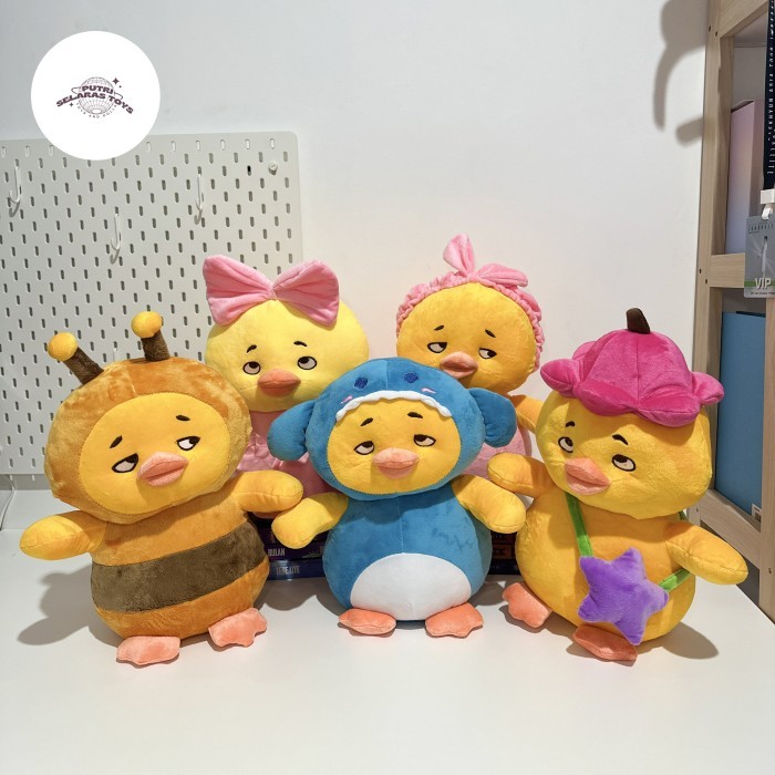 Jual Boneka Upset Sad Duck Act Cute Pop Mart Bebek Sedih Cemberut Plush ...