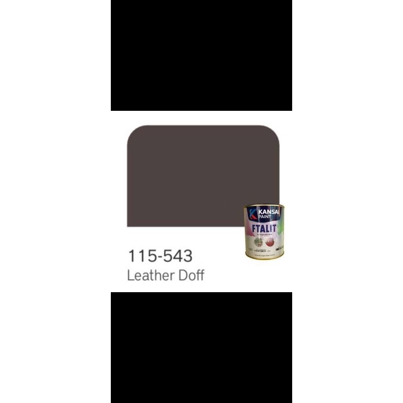 Jual KANSAI PAINT FTALIT Leather Doff 543 cat minyak kayu besi | Shopee ...