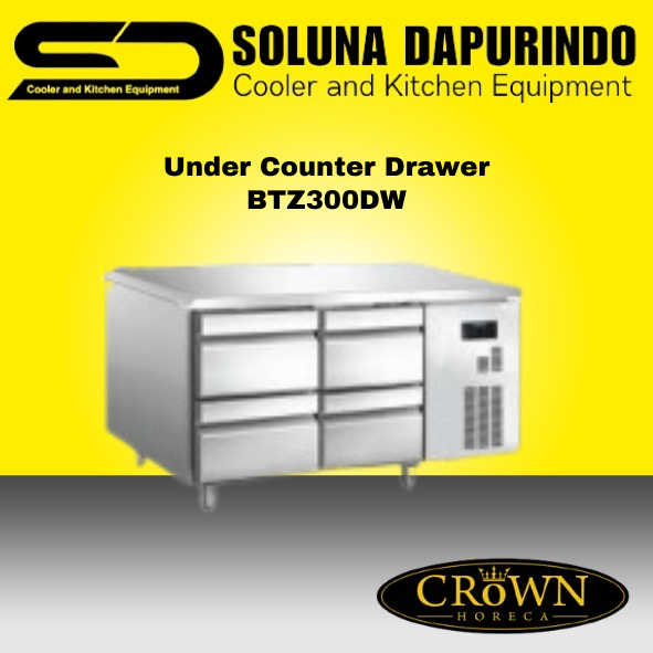 Jual CROWN Under Counter Drawer BTZ300DW / BTZ 300 DW / BTZ 300DW ...