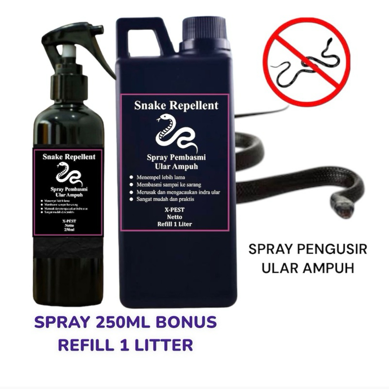 Jual Snake Repellent | Cairan Pembasmi Ular | Spray anti ular | Mebasmi ...