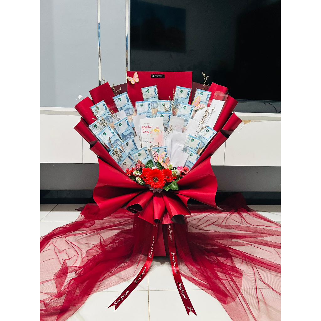 Jual buket uang kosong 20lbr jumbo instan | buket uang 20lbr jumbo ...