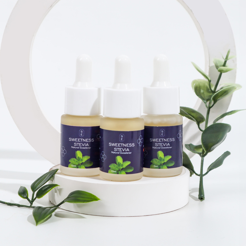 Jual Paket Keluarga 10 Botol Sweetness Stevia 15ml | Shopee Indonesia