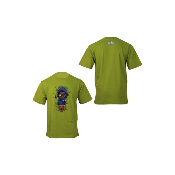 Jual Kaos Oblong Luce (Sky) Maskot Tahun Yubileum 2025 Hijau Pucuk S-XL ...