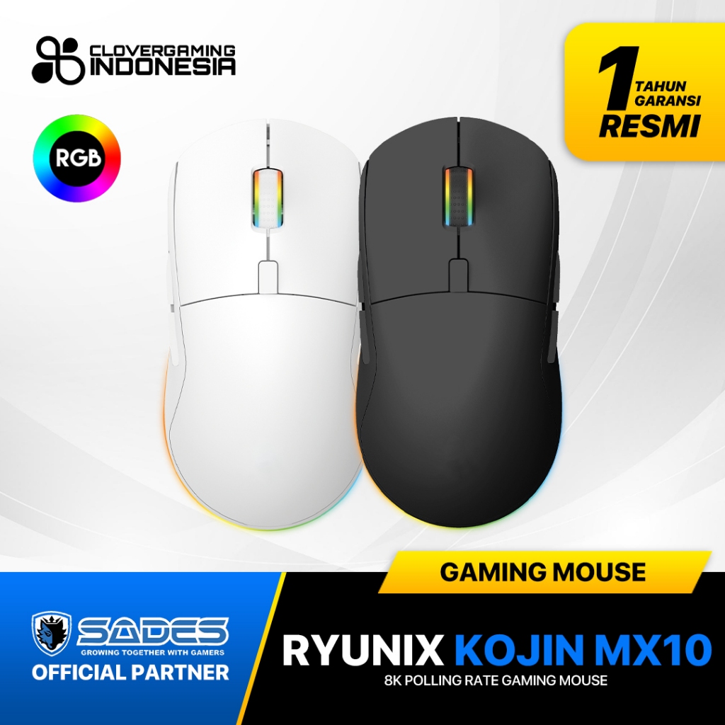 Jual Sades Ryunix Kojin MX10 MX-10 Wireless Gaming Mouse Triple ...