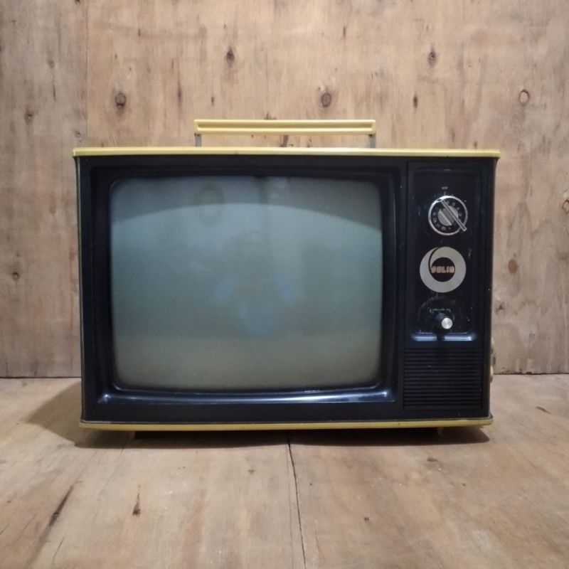 Jual Tv televisi merk solidtron vintage jadul antik lawas kuno retro ...