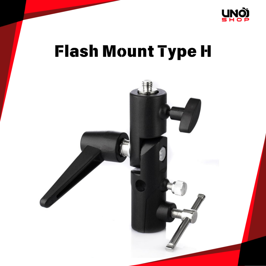 Jual Metal Type H Swivel Flash Mount/Umbrella Holder/Light Stand ...