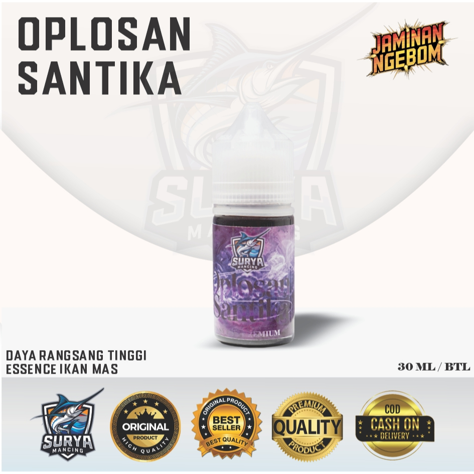 Jual Essen Oplosan Santika 30 ml Premium Untuk Lomba Ikan Mas Atau ...