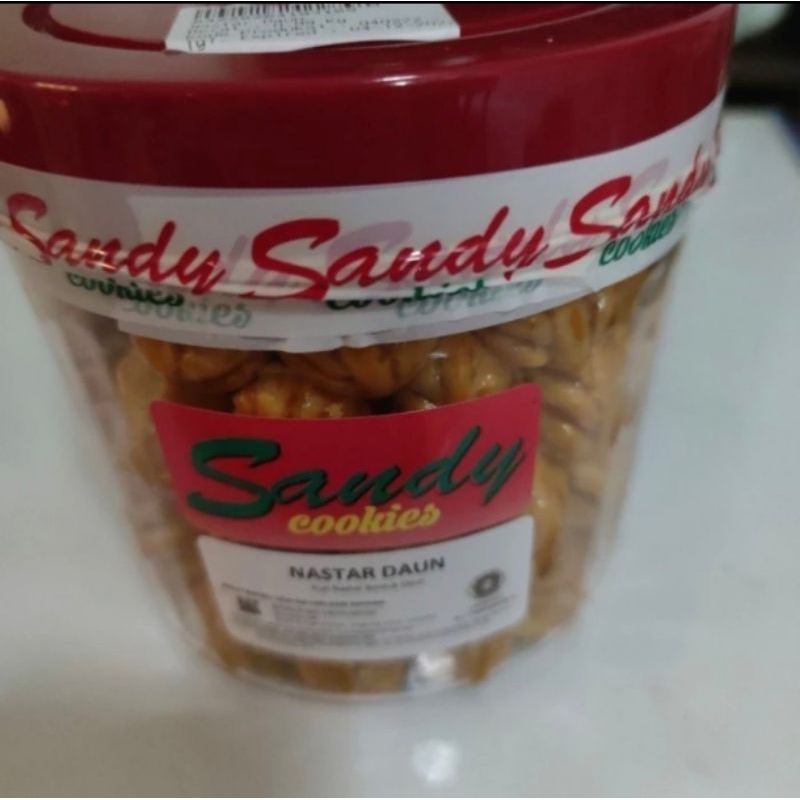 Jual Sandy cookies Nastar Daun Logo merah | Shopee Indonesia