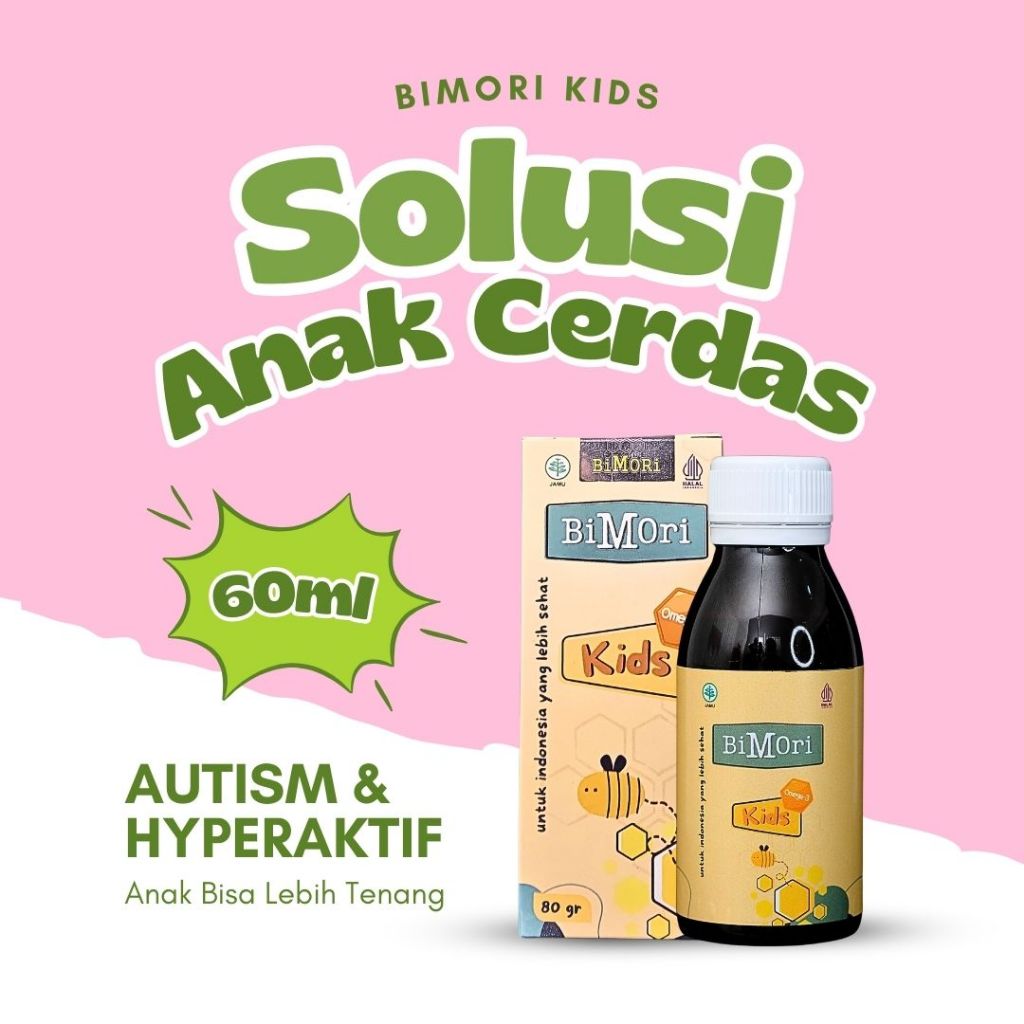 Jual Bimori Kids Obat Anak Autisme Untuk Hiperaktif Dan Adhd Vtamin ...