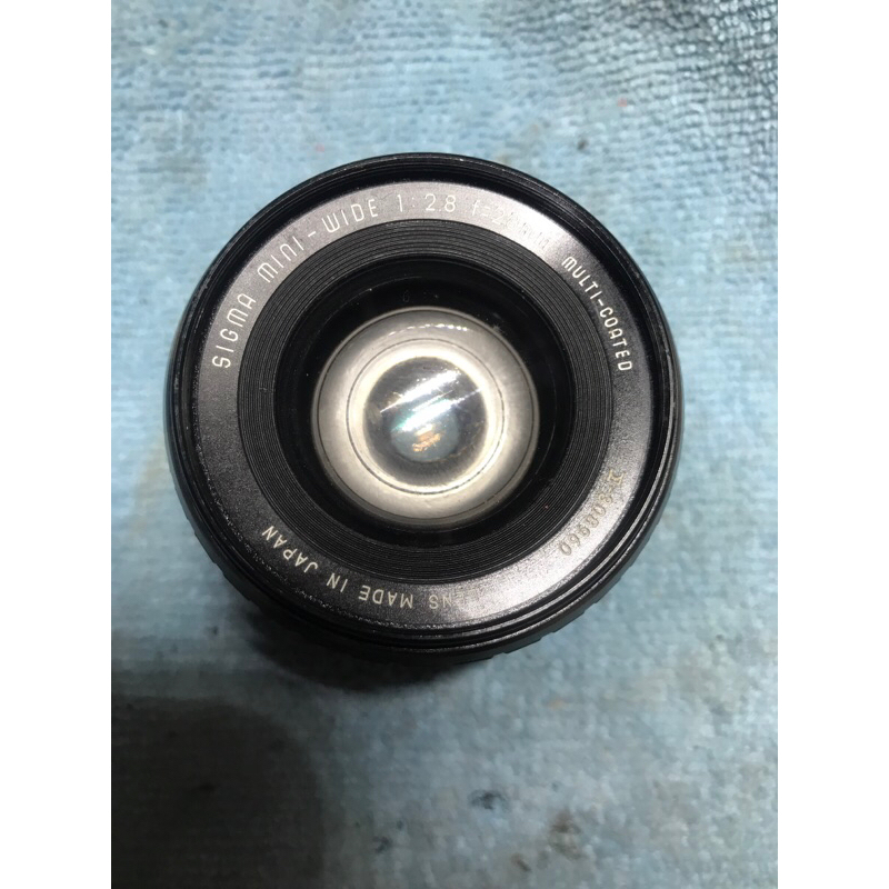 Jual Lensa Sigma mini wide 28mm f2.8 mount Minolta Md gunakan sebagai ...