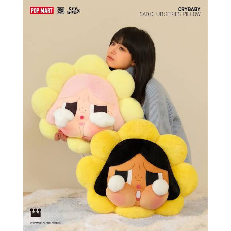 Jual POP MART CRYBABY Sad Club Series - Pillow Plush Doll Bantal Boneka ...