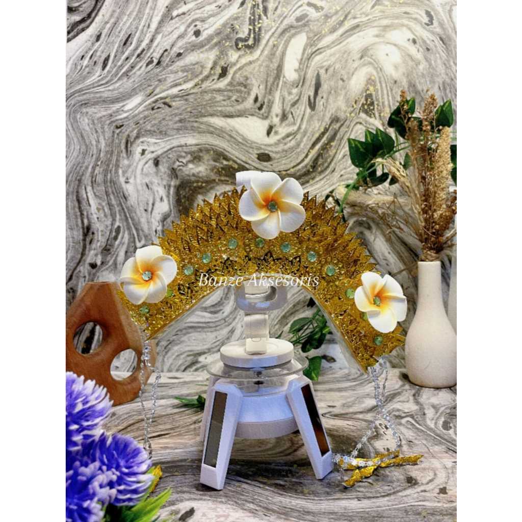 Jual HARGA TERMURAH!!! Aksesoris kepala sunting BUNGA KAMBOJA mahkota ...