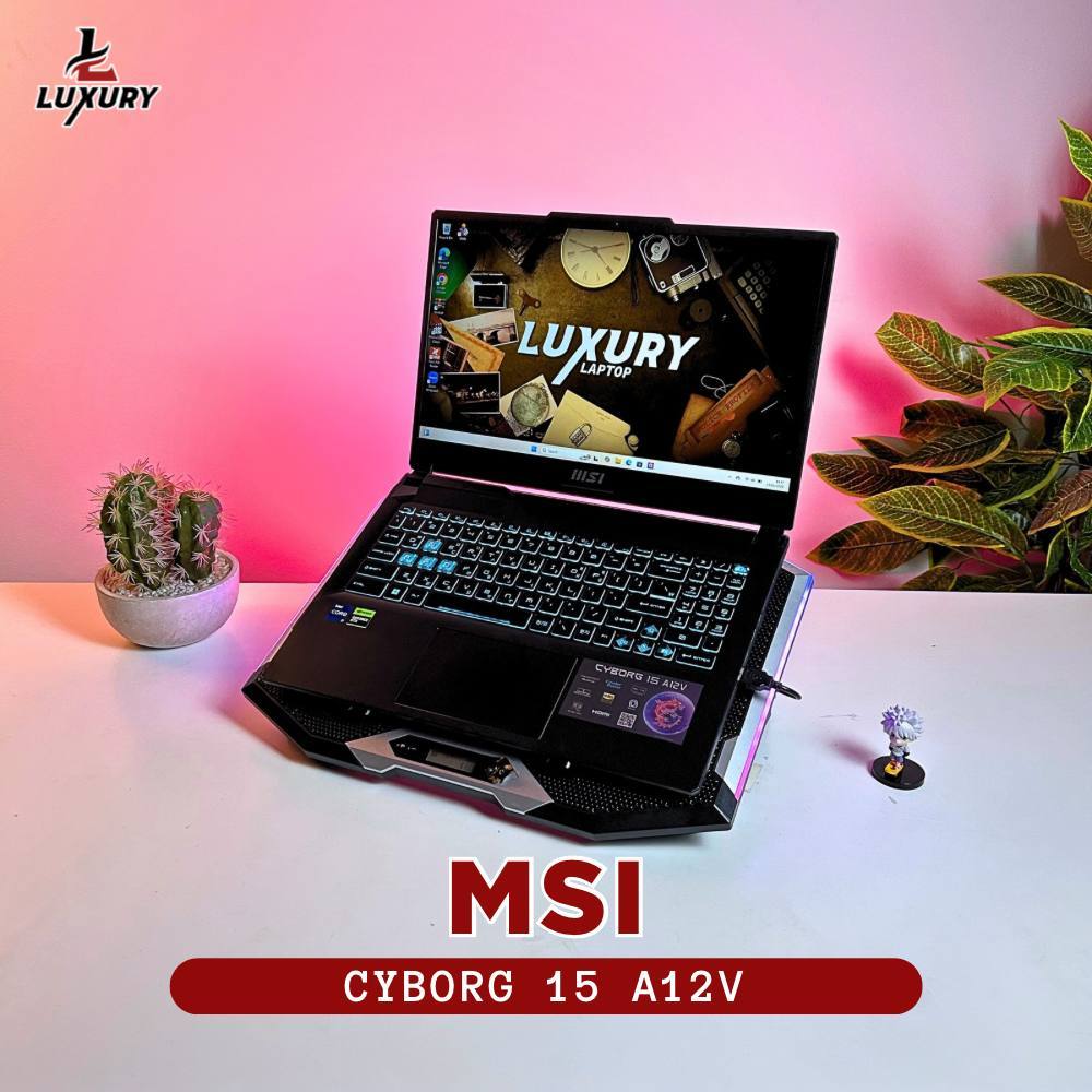 Jual LAPTOP MSI CYBORG 15 A12V SLIM CORE I7 GEN 12 NVIDIA RTX 4050 4GB ...