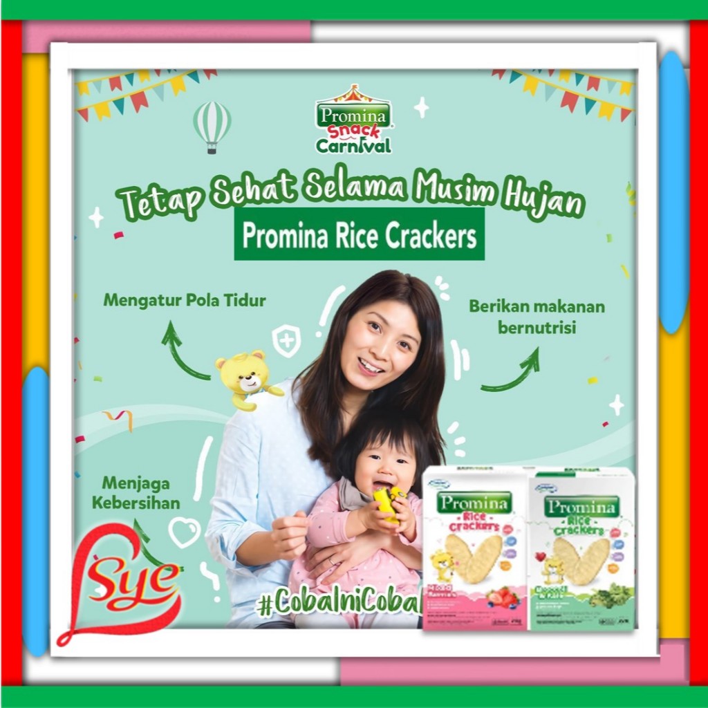 Jual Promina Rice Crackers Broccoli & Kale Mix Berries 20g - Cemilan ...
