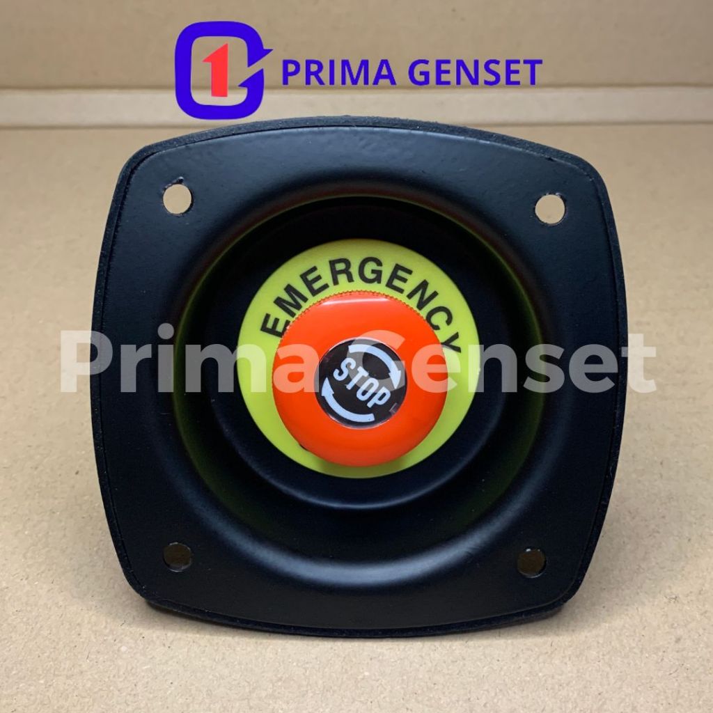 Jual Emergency Stop Push Button With Cover / Tombol Darurat Genset ...