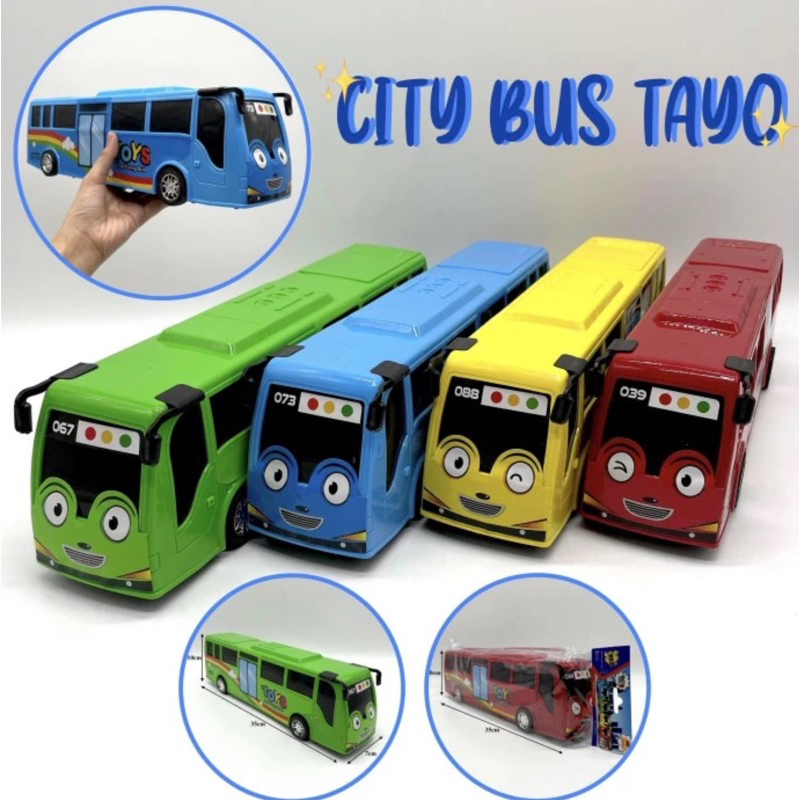 Jual Mainan Anak Bus Tayo Telolet Bes Bis Bus Miniatur Rkc Transjakarta ...