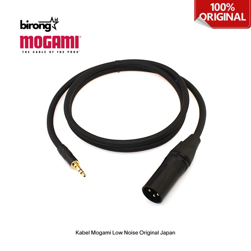 Jual Aux Jack 3.5 to XLR Male 2 meter Kabel Mogami 2552 Original Japan | Shopee Indonesia