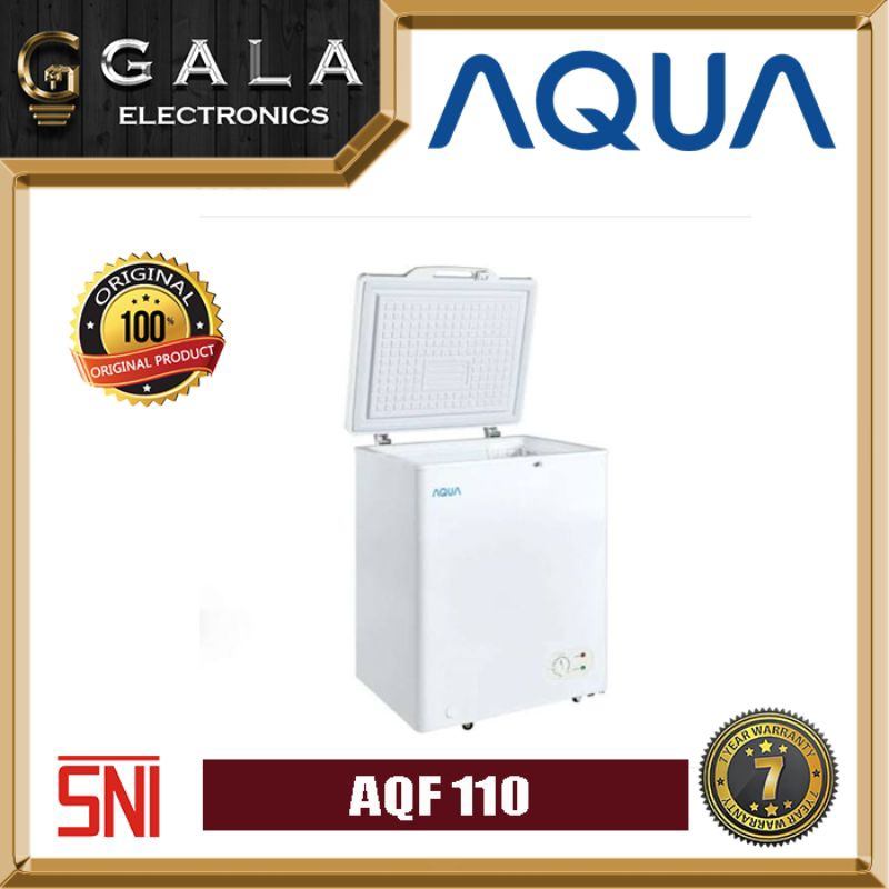Jual Freezer Box Aqua AQF 110 (100 Liter) | Shopee Indonesia