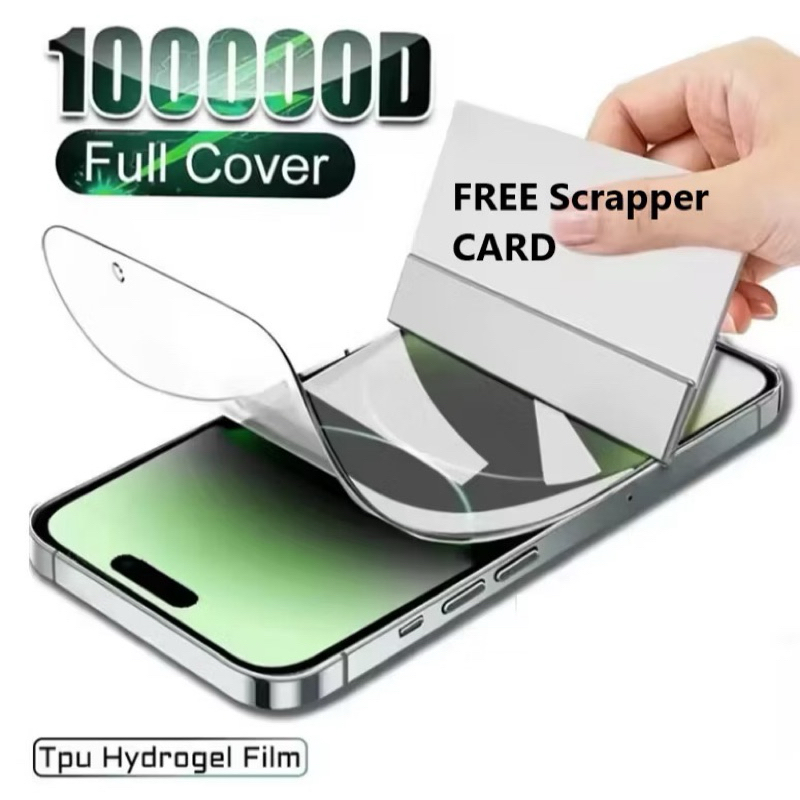 Jual Hydrogel Layar Bening Clear IPHONE 16 16E 16 PRO 16 PRO MAX 15 15+ 14 14+ 13 12 MINI 11 X ...