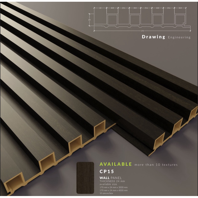 Jual WPC PANEL PANJANG 3 METER | Shopee Indonesia