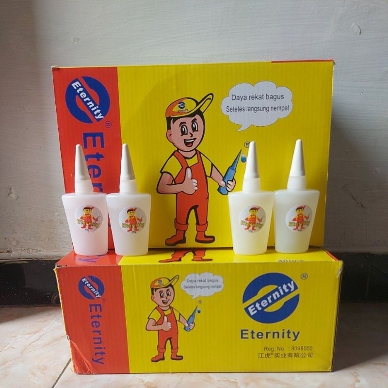 Jual lem alteko eternity gambar orang bertopi super.lem ori | Shopee ...