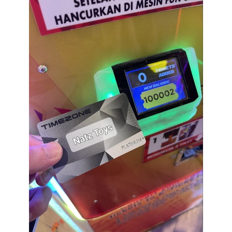Jual 100.000 E-Ticket Timezone Ready Stock + PowerCard Bisa Di ...
