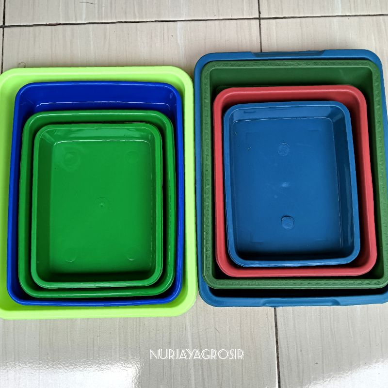 Jual NAMPAN PLASTIK KOTAK UKURAN S, M, L DAN XL / NAMPAN SERBAGUNA ...