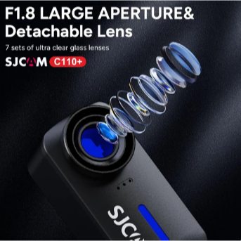 Jual C100 PLUS - SJCAM C110 Plus 4K Unique Sports Wifi Waterproof Thumb Video Action Camera ...