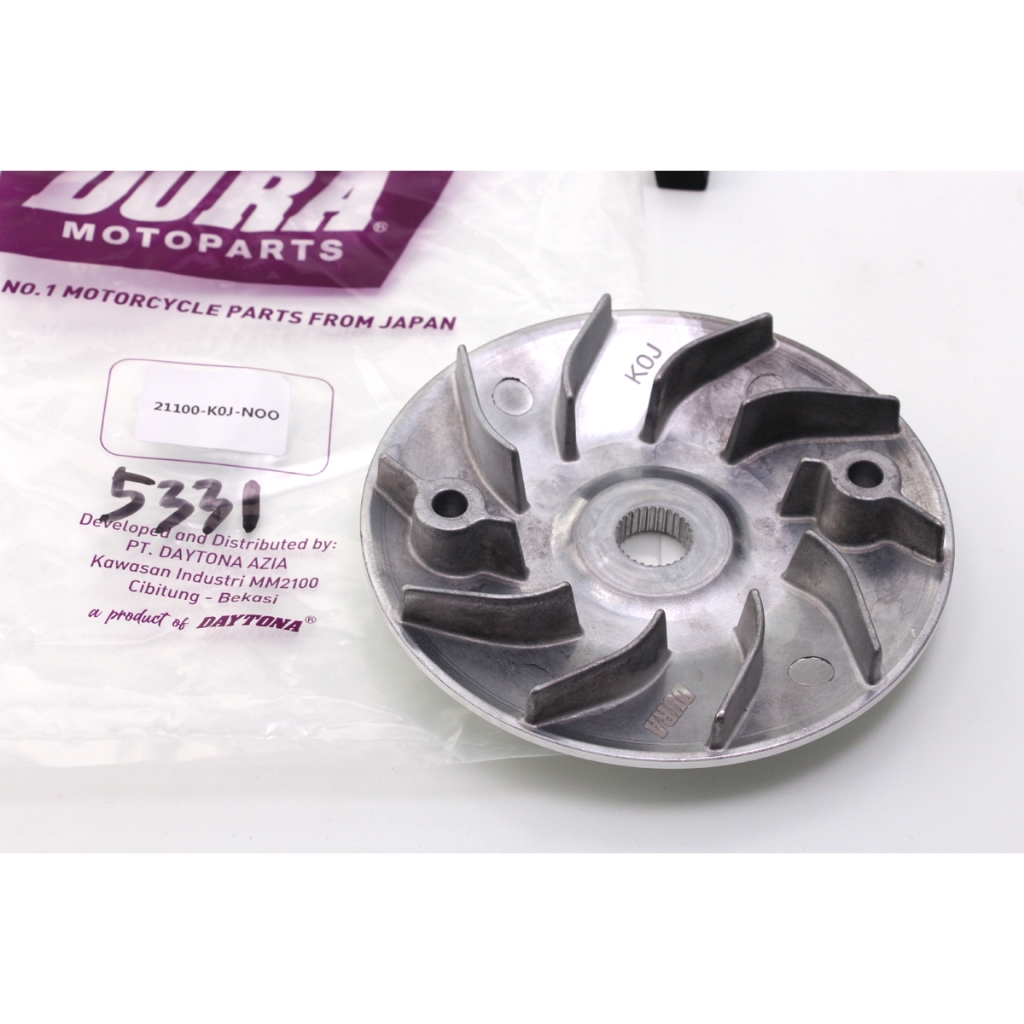 Jual #5331 Kipas Pulley Dura NEW BEAT,GENIO,NEW SCOOPY (KOJ). Drive ...