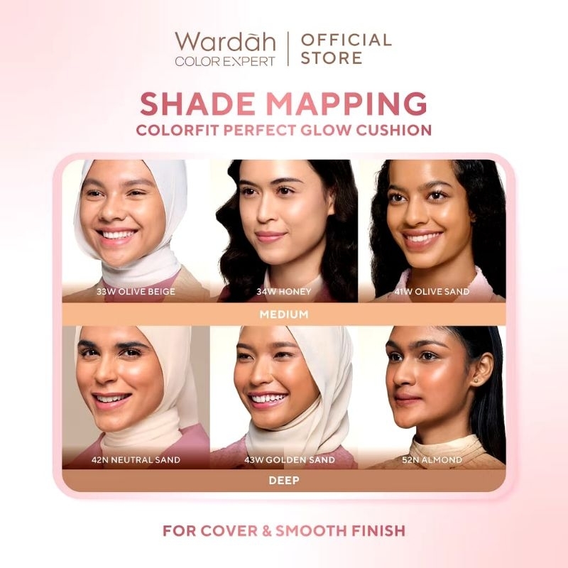 Jual Wardah Colorfit Perfect Glow Cushion New Shade | Shopee Indonesia