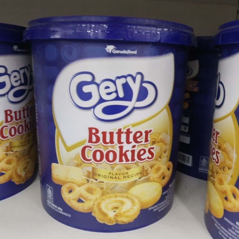 Jual Gery Butter Cookies 300gr | Shopee Indonesia