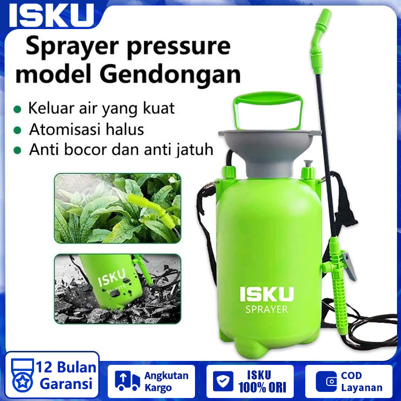 Jual ISKU Semprotan Tanaman 5 Liter Pressure Sprayer Multi Fungsi 5L ...