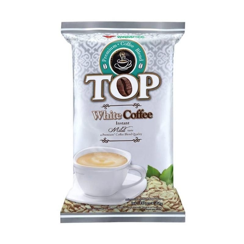 Jual Top White Coffee Kopi Instan isi 10 Sachet | Shopee Indonesia