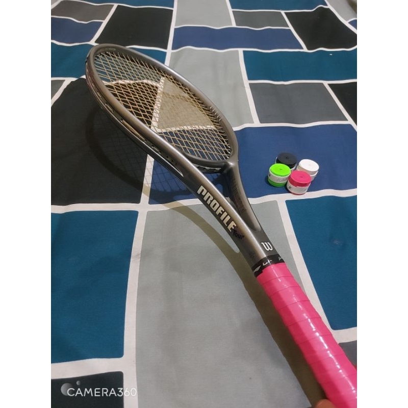 Jual RAKET TENIS ORIGINAL WILSON PROFILE TOUR 95 BEKAS MASIH BAGUS SIAP ...