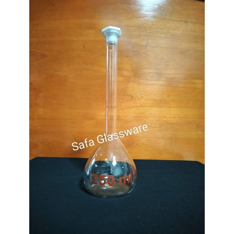 Jual Labu Ukur 250ml Pyrex / Volumetrik Flask 250ml Pyrex | Shopee ...