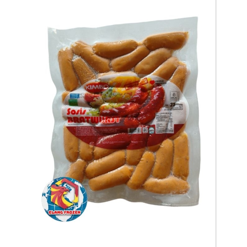 Jual Sosis Kimbo bratwurst mini cocktail isi 25 | Shopee Indonesia