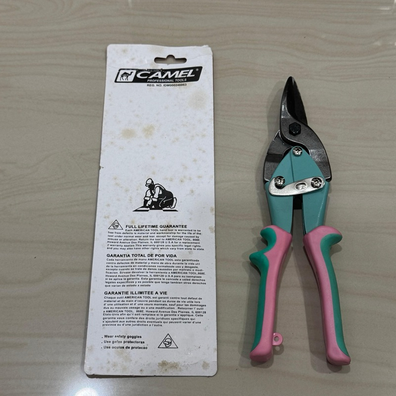 Jual CAMEL gunting aviation 10”inci gunting seng baja ringan 10 ...