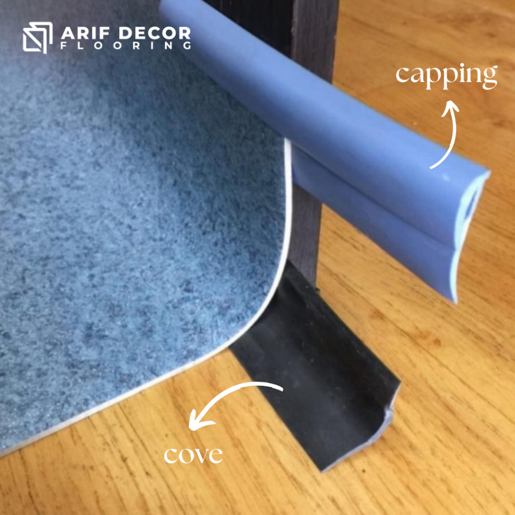 Jual Capping Cove karet vinyl roll / capping list penjepit vinyl roll ...